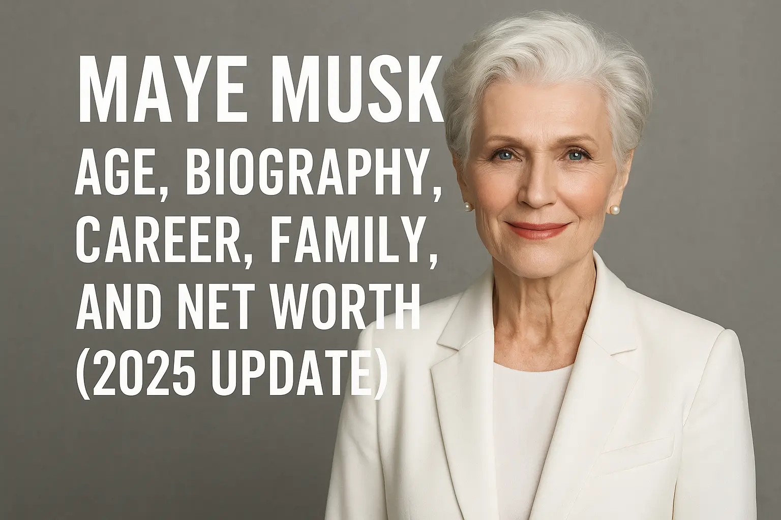 Maye Musk Net Worth, Biography, Age, Career and Family