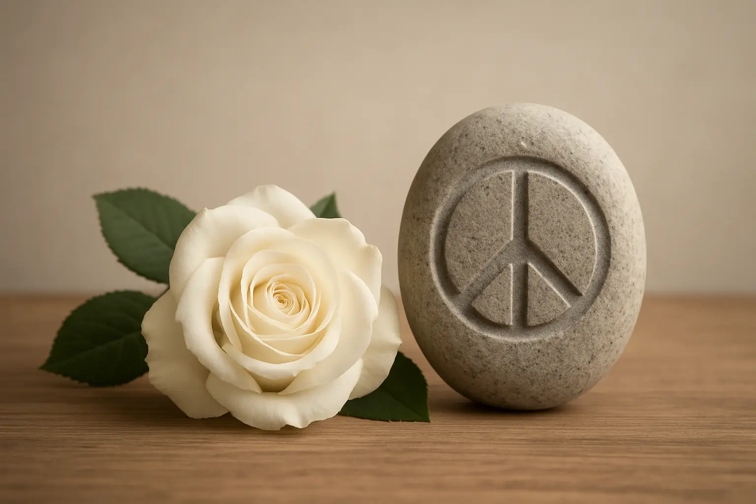 Roses for Peace and Zen: Calmness Through Natural Meditation