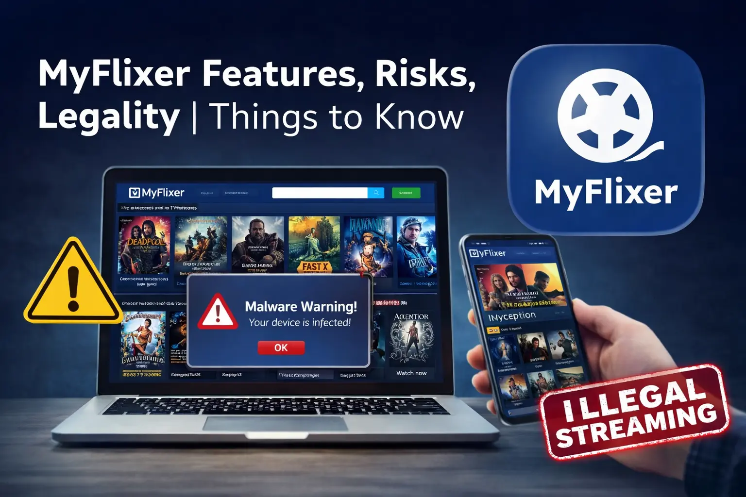 Is MyFlixer Safe? Free Movies, TV Shows, & Legal Concerns