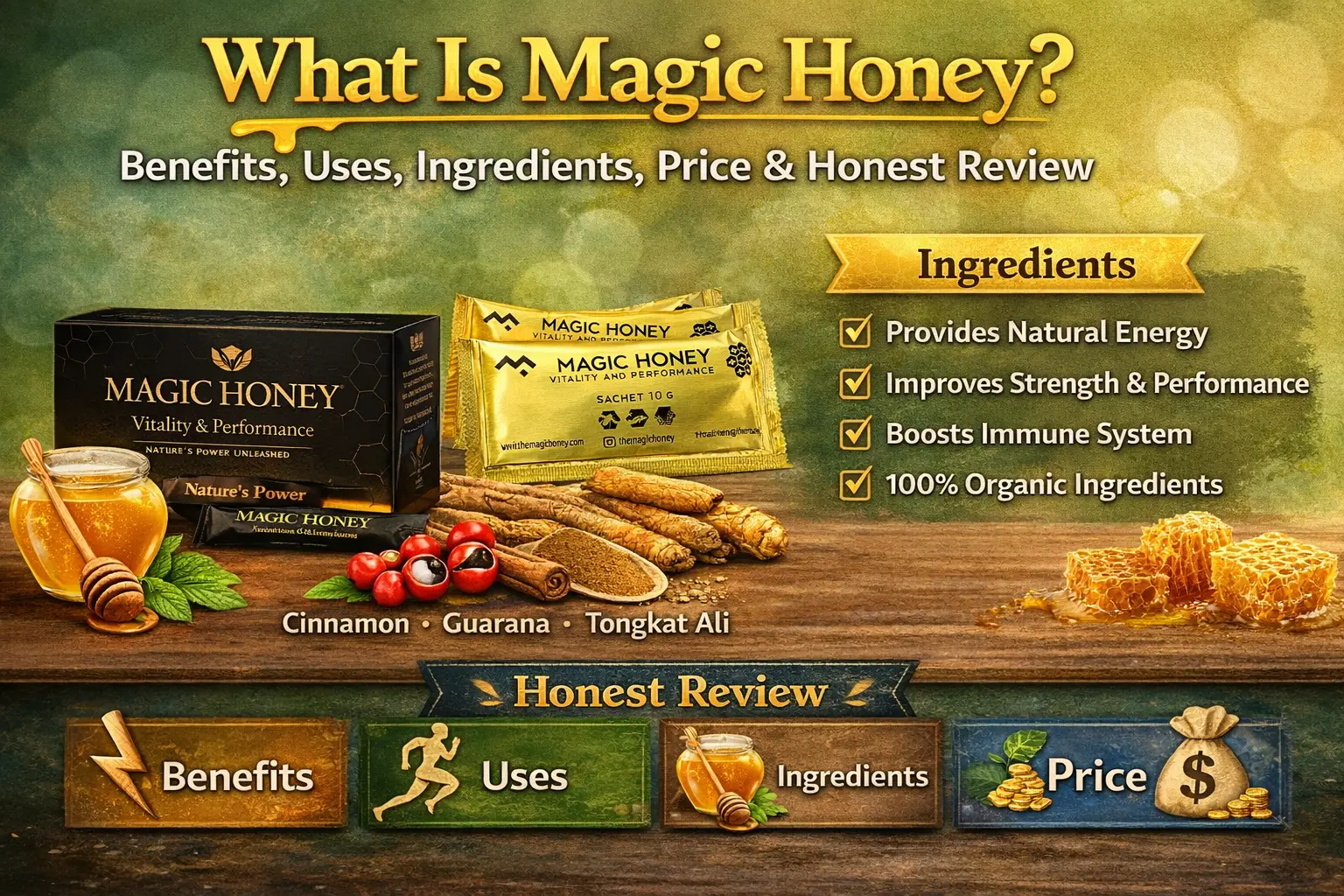 Magic Honey Review: Benefits, Ingredients, Uses & Price